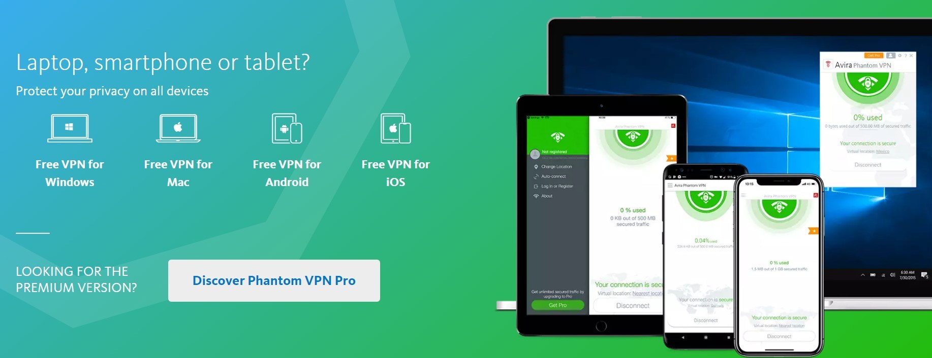 Avira Phantom VPN Review - A Good But Slow VPN Option