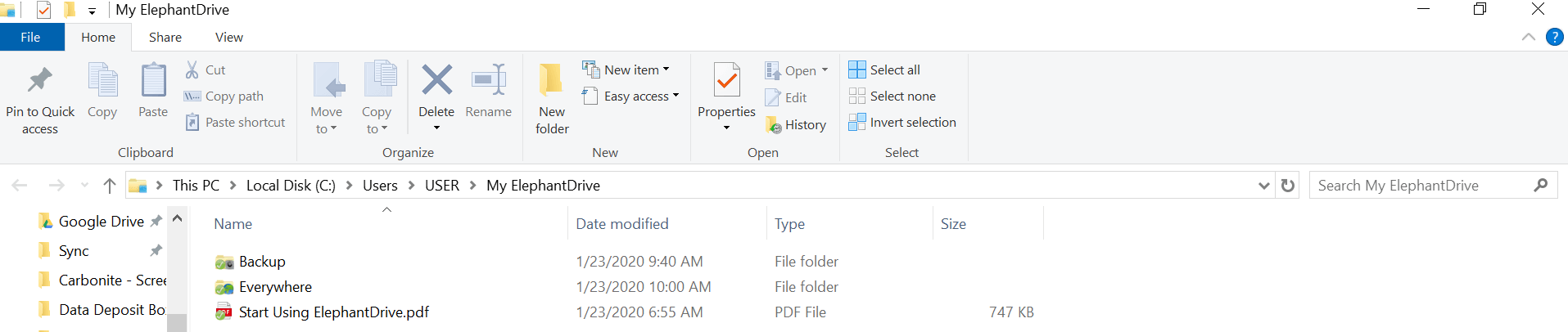 ElephantDrive Review 2023 - Easy To Use Cloud Backup