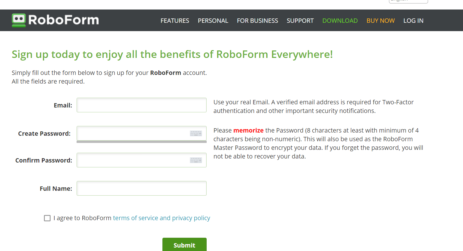 RoboForm Everywhere Review - Best Password Vault System