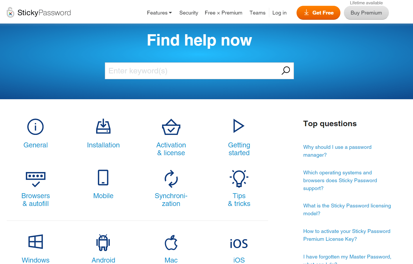 Sticky Password Review Password Vault Application Program