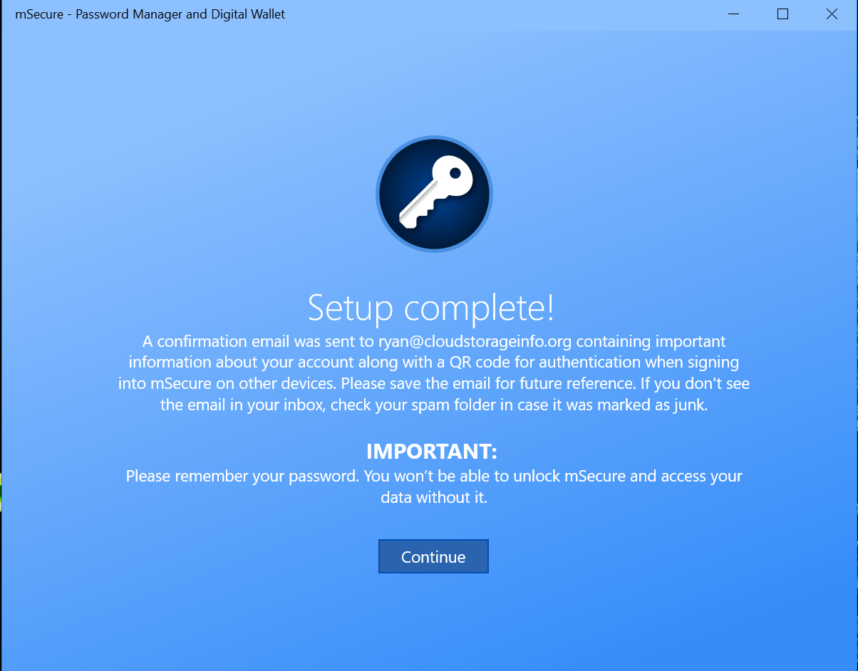mSecure Review - Secure Password Storage System